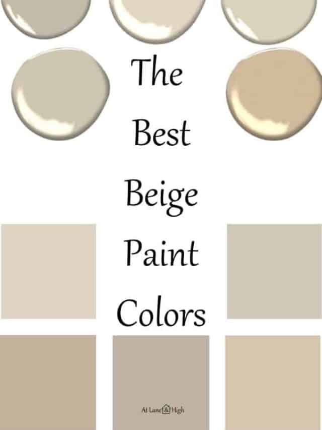 Beige Paint Colors for Your Home - At Lane and High