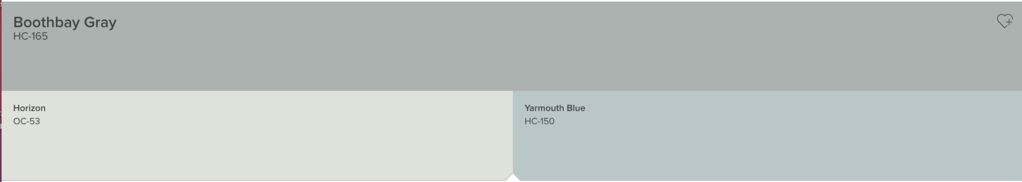 Benjamin Moore Boothbay Gray