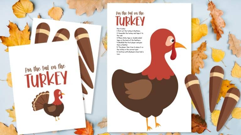 48 Printable Thanksgiving Games and Activities | At Lane and High