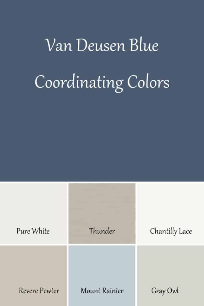 Benjamin Moore Van Deusen Blue Benjamin Moore Van Deusen Blue