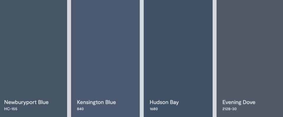 Benjamin Moore Van Deusen Blue