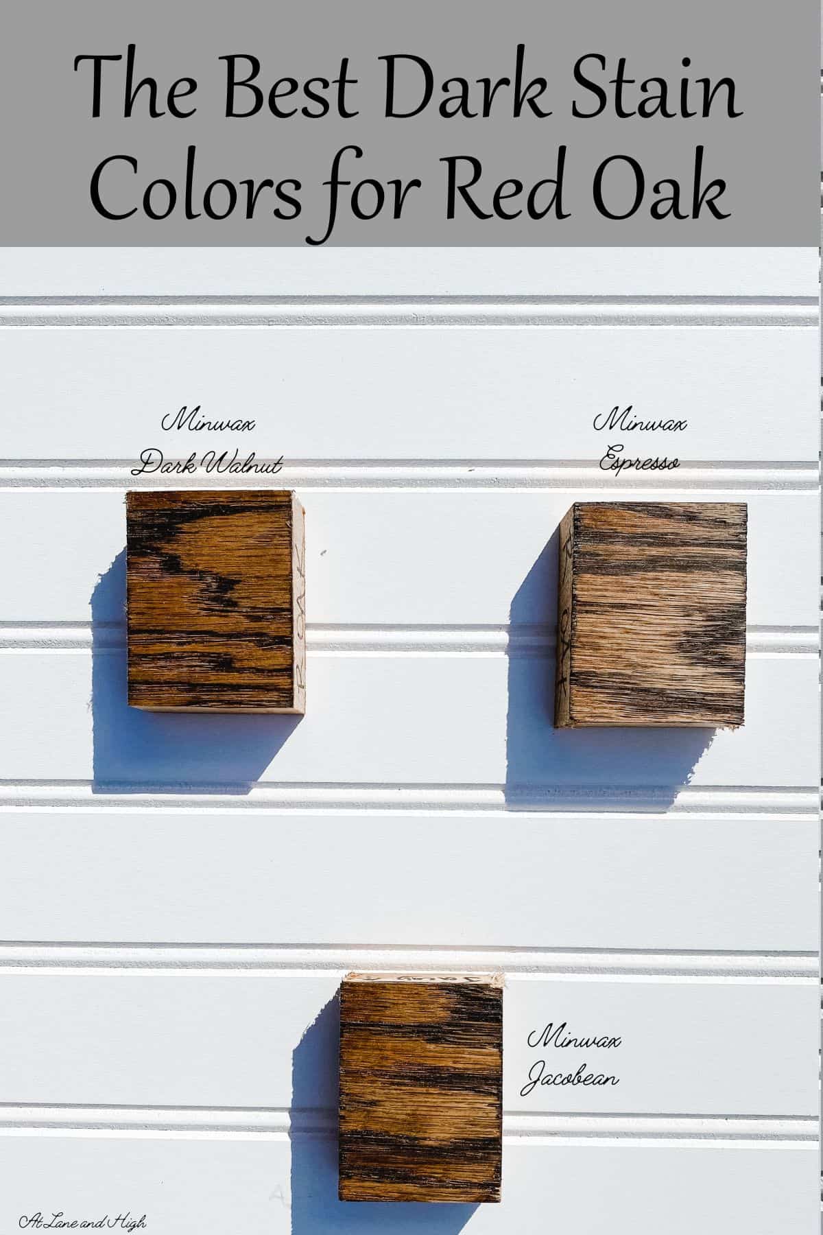 The Best Wood Stains for Red Oak