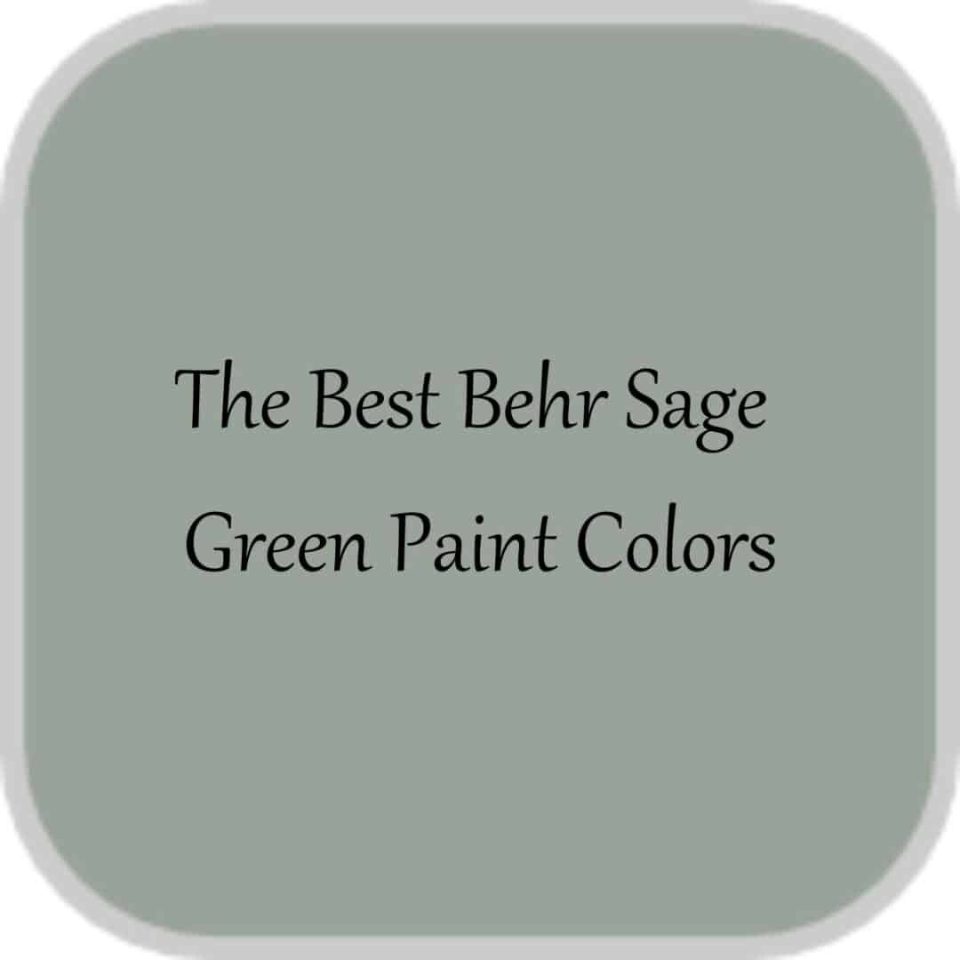 The Best Benjamin Moore Green Paint Colors - At Lane and High