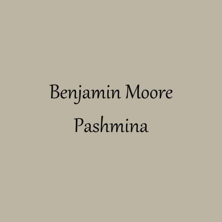 Benjamin Moore Pashmina
