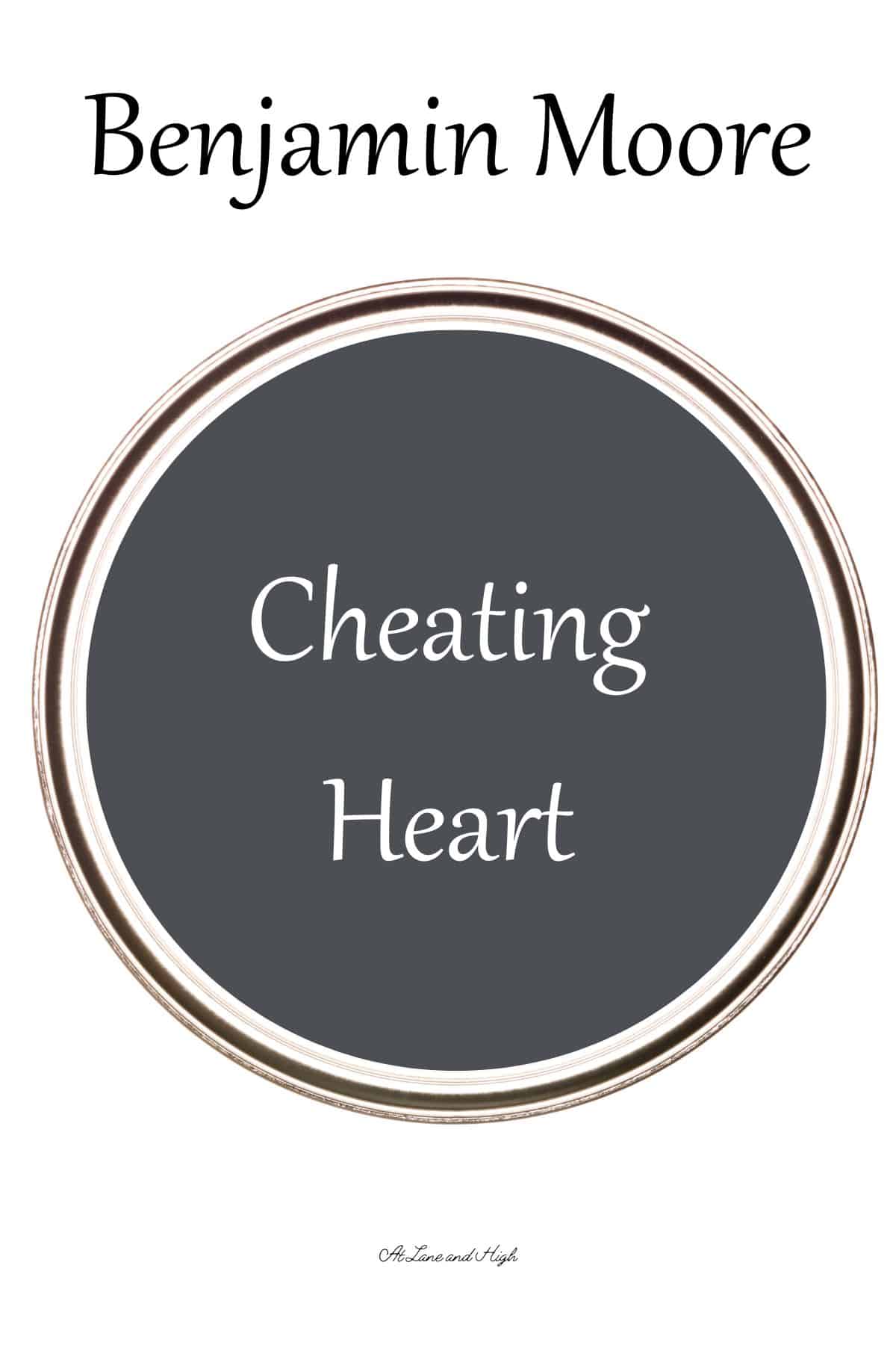 Benjamin Moore Cheating Heart