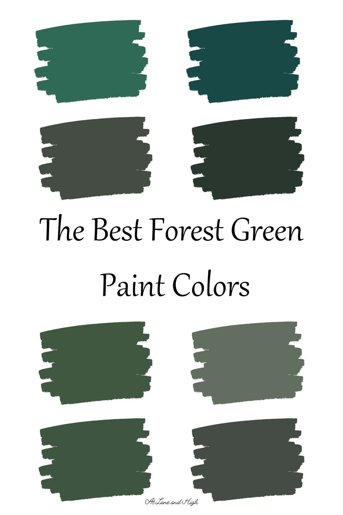 The Best Forest Green Paint Colors