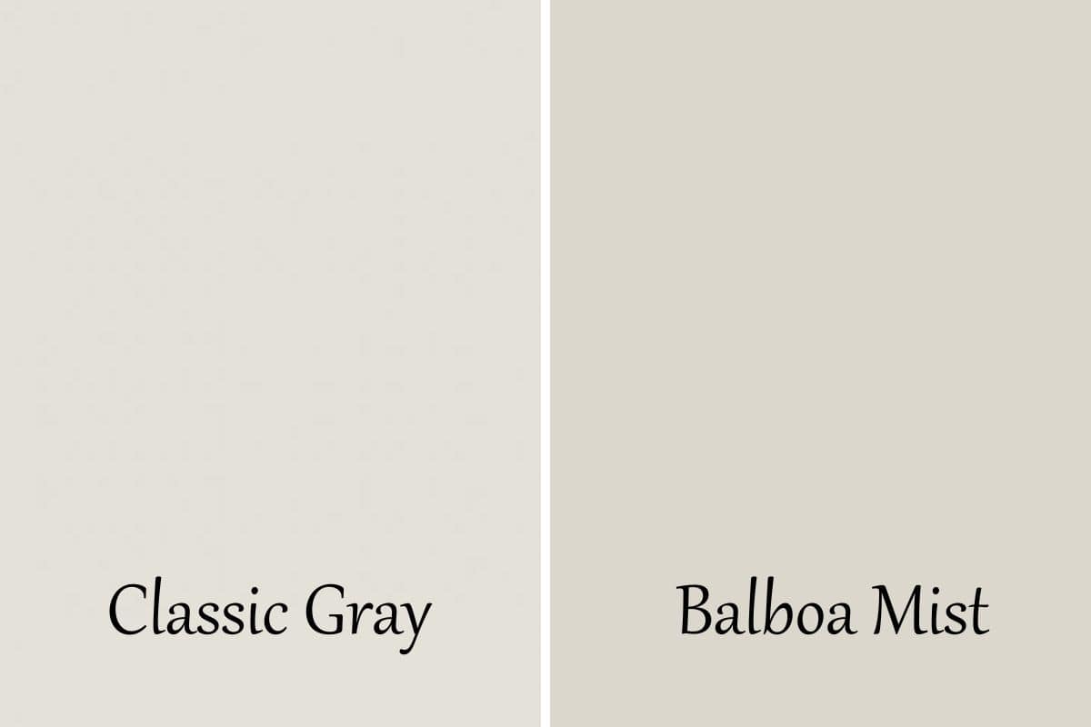Benjamin Moore Classic Gray