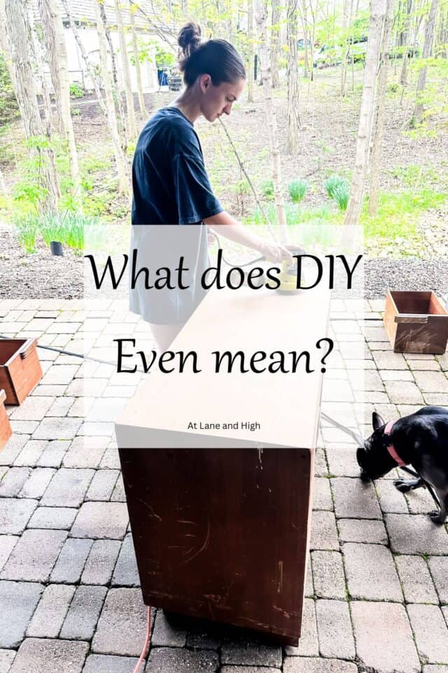 DIY's Meaning: What actually is it?