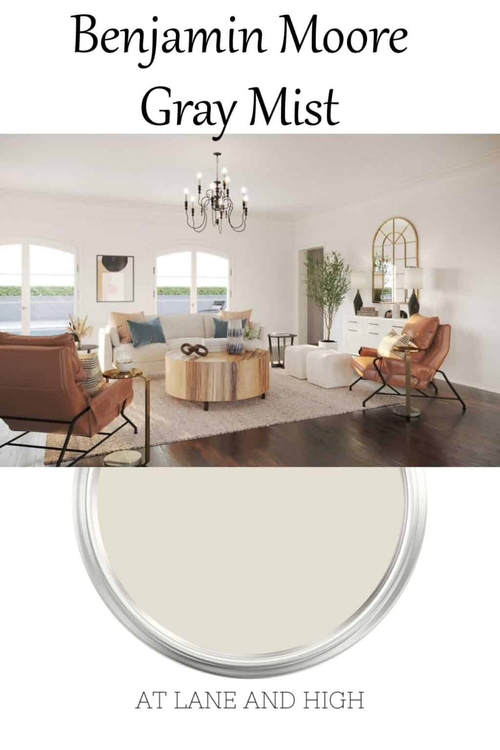 Benjamin Moore Gray Mist Color Review
